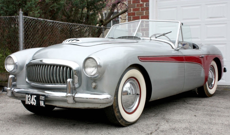 One family car: 1951 Nash Healey Le Mans Roadster – Classic Virus