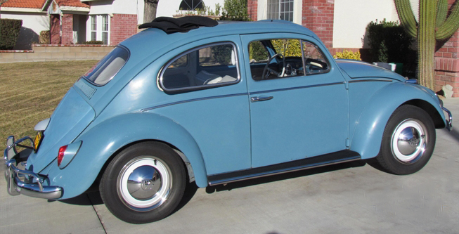California correct: 1963 VW Beetle Ragtop – Classic Virus