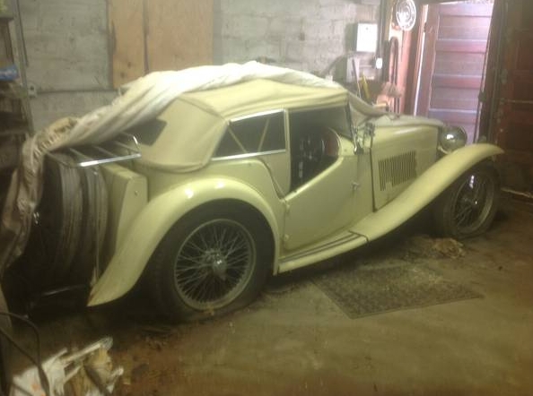 Restored then forgotten: 1947 MG TC “Twin spare” – Classic Virus