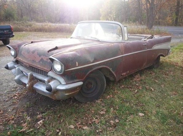 New York rust: 1957 Chevrolet Bel Air Convertible – Classic Virus
