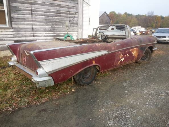 New York rust: 1957 Chevrolet Bel Air Convertible – Classic Virus