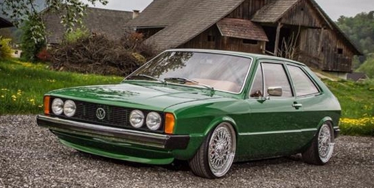 Slammed frog: 1975 Volkswagen Scirocco TS – Classic Virus