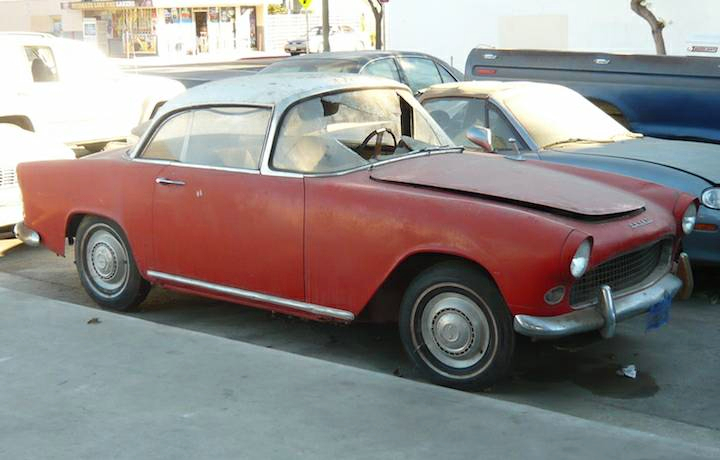 Half windshield: 1957 Simca Aronde Plein Ciel by Facel – Classic Virus