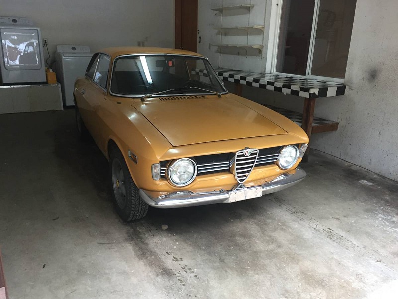 Yellow winter: 1967 Alfa Romeo Giulia Sprint GT Veloce – Classic Virus
