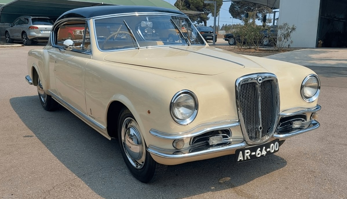 Arabic coffee: 1952 Lancia Aurelia B52 “Rosa d’Oro” by Pininfarina ...
