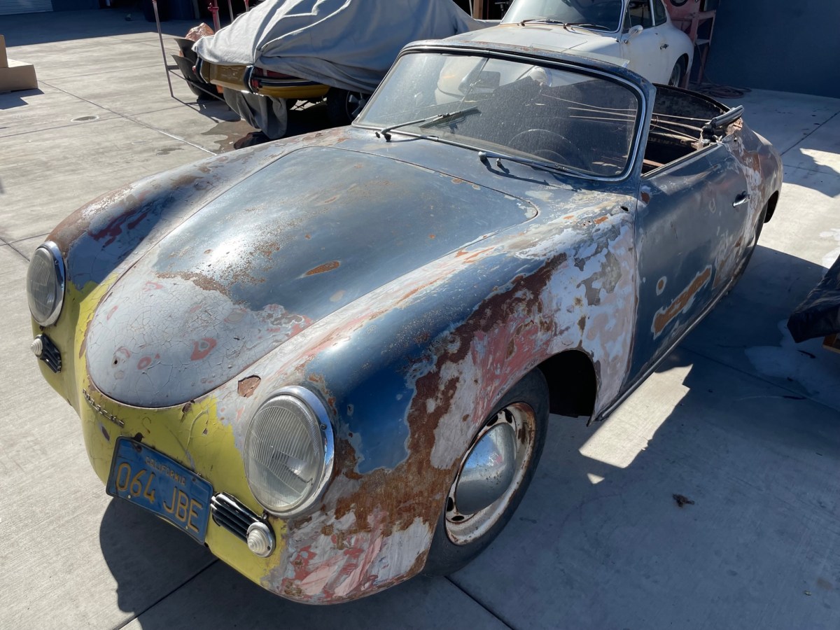 Paint it blue: 1956 Porsche 356A Cabriolet – Classic Virus