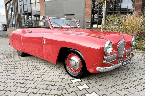 Undercover Riley: 1949 Healey Sportsmobile – Classic Virus