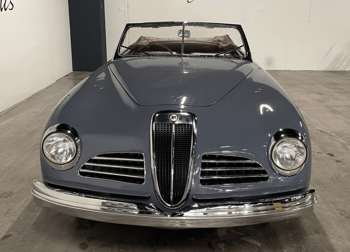 Deco machine: 1947 Lancia Aprilia Speciale Cabriolet by Pininfarina ...