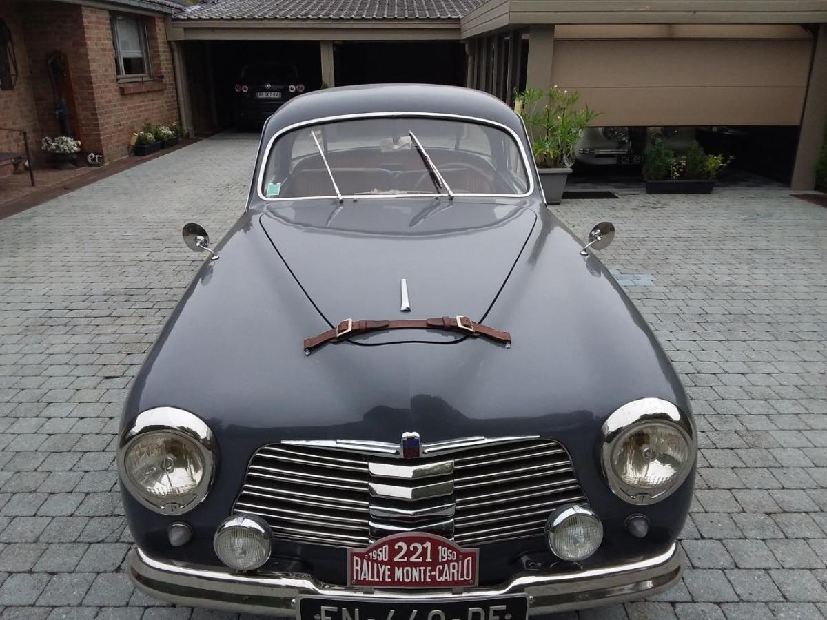 French grey: 1950 Simca 8 Sport Coupé – Classic Virus