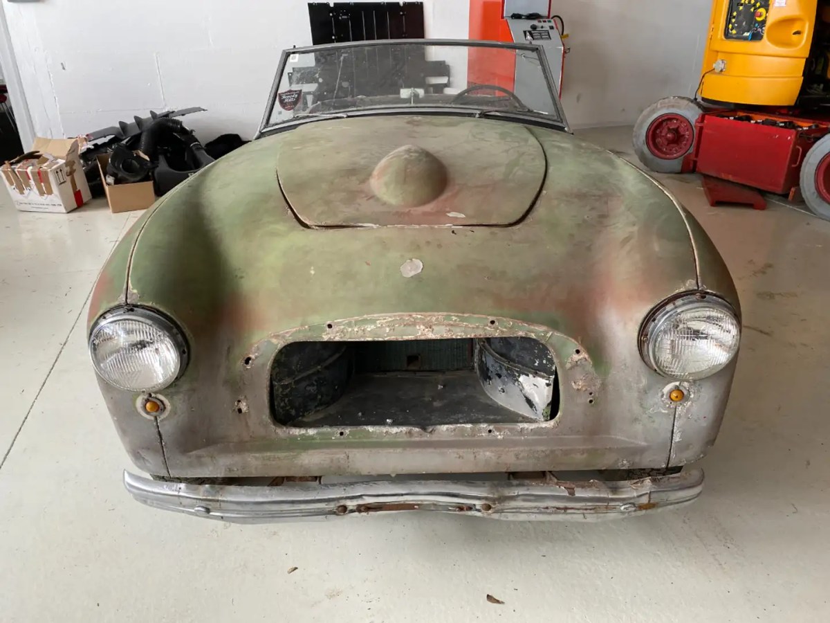 Green aluminium: 1955 Swallow Doretti – Classic Virus